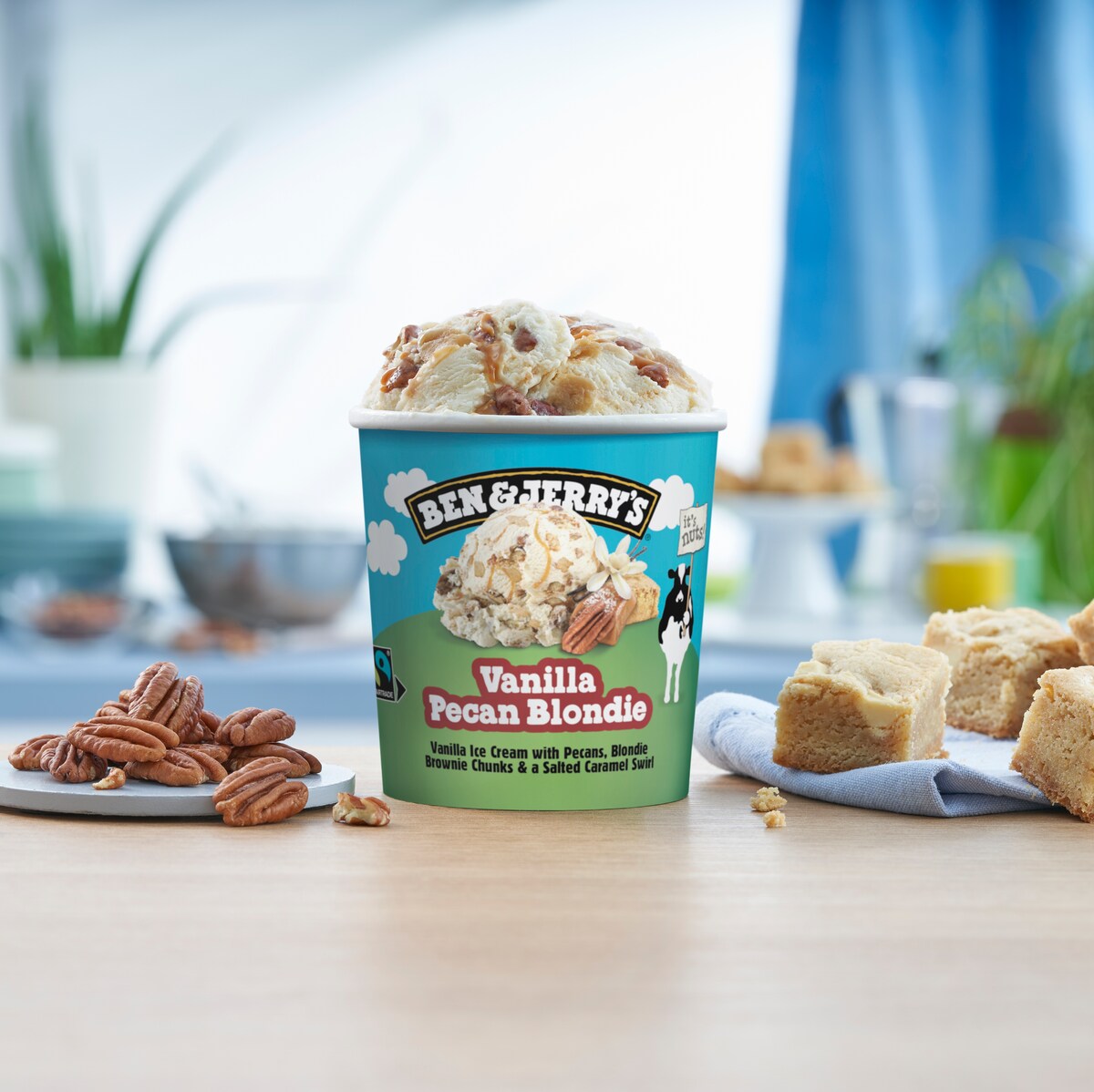Lody Vanilla Pecan Blondie Ben And Jerrys